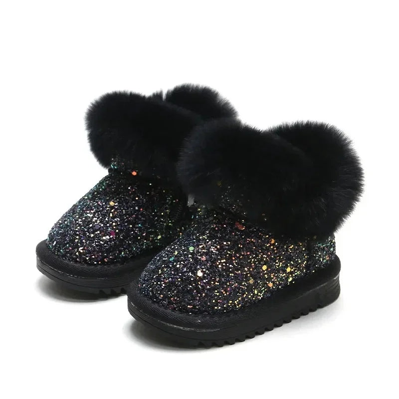 Mini Fashion™ - Warm & Stylisch - Glitzer Kinder Winterschuhe – Mein ...